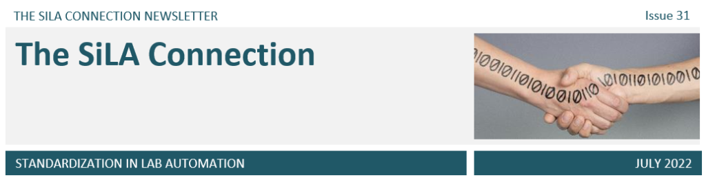July issue of the SiLA Connection-Newsletter available for download now ...